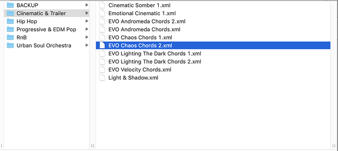 Are user chord sets broken in Scaler 2? Saved Sets not displaying as ...